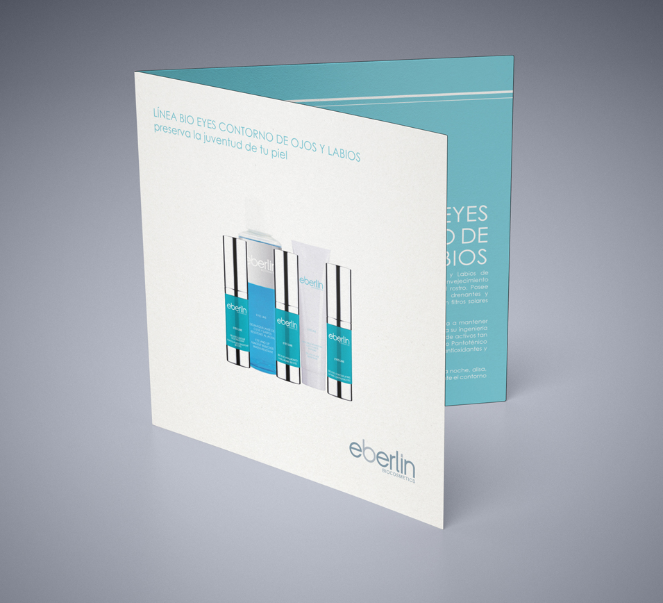 Eberlin Creación y diseño de dípticos | believe, creatividad ...